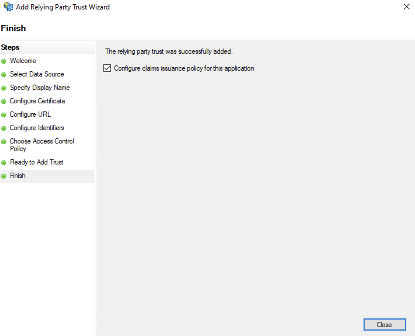 Add AD FS login - WSO2 Identity Server