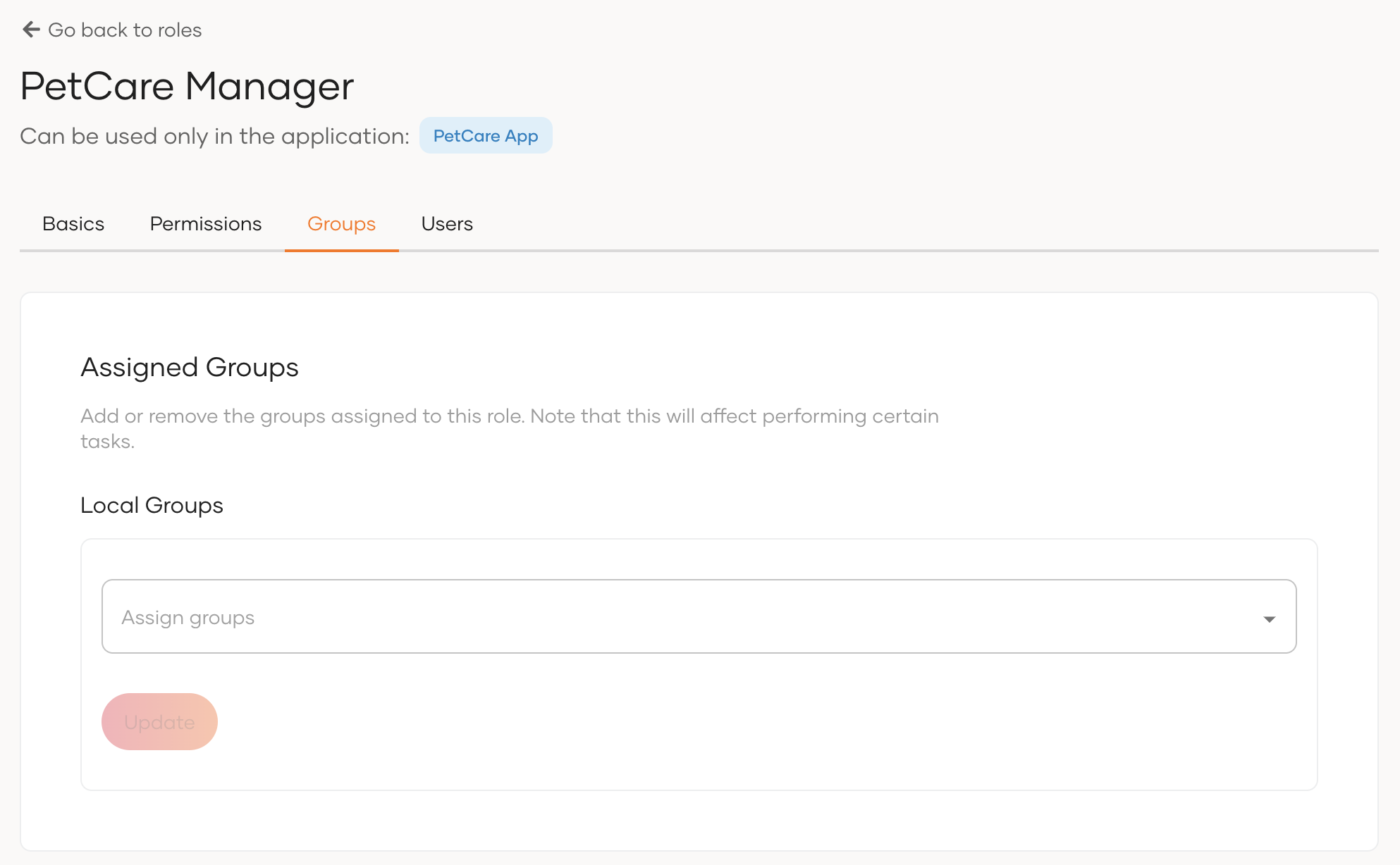 Manage roles - WSO2 Identity Server
