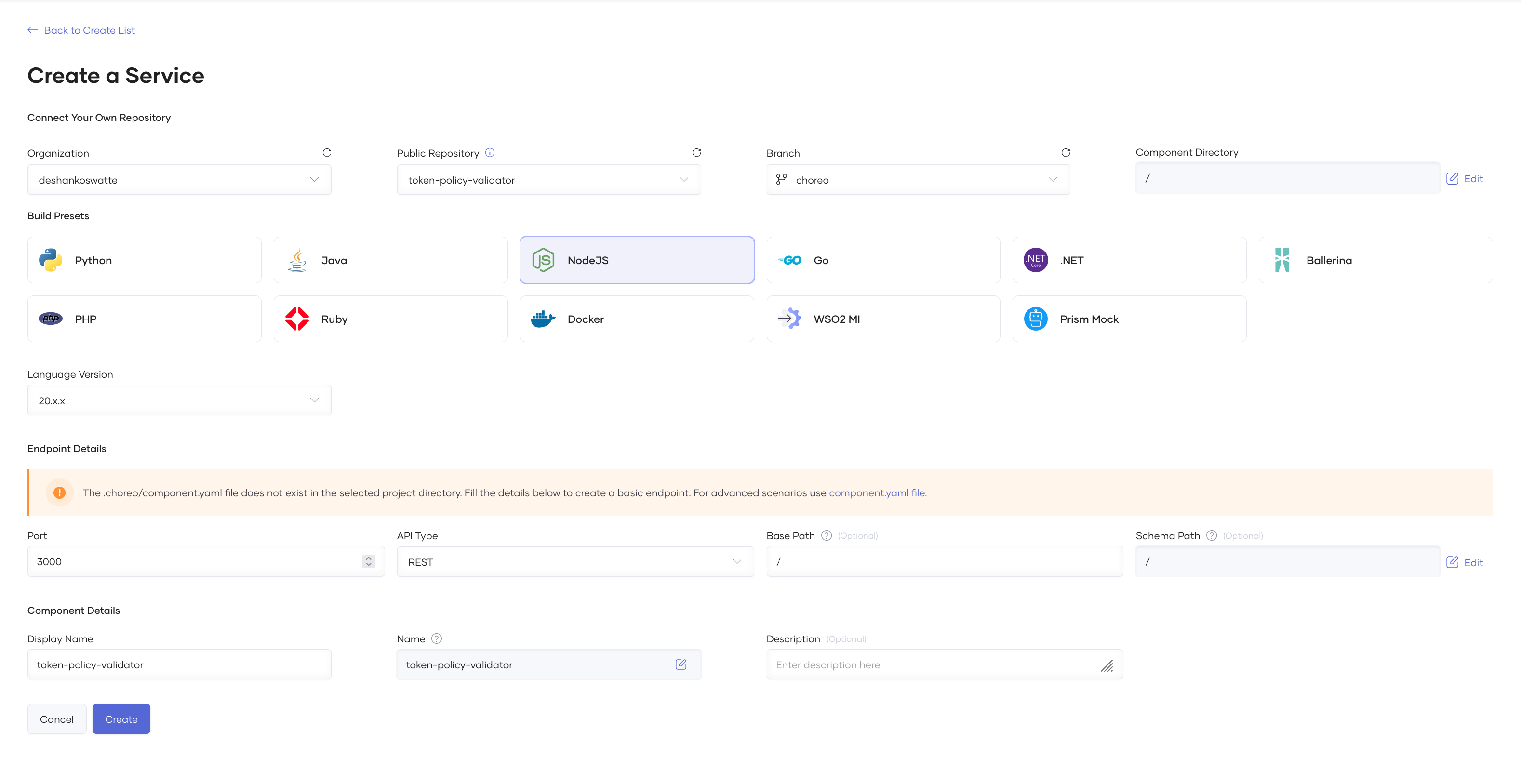 Configure Pre-Issue Access Token Action with Choreo - WSO2 Identity Server