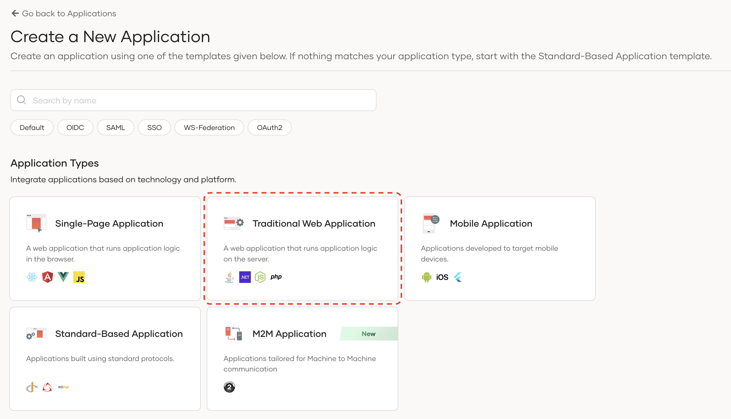 Register an application - WSO2 Identity Server
