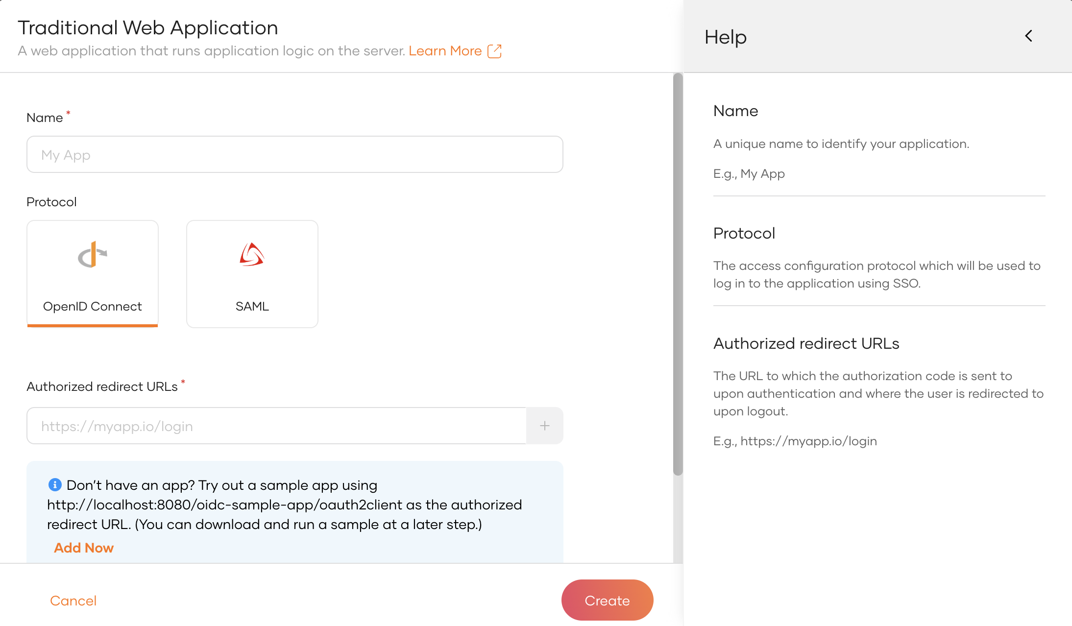 Register an application - WSO2 Identity Server