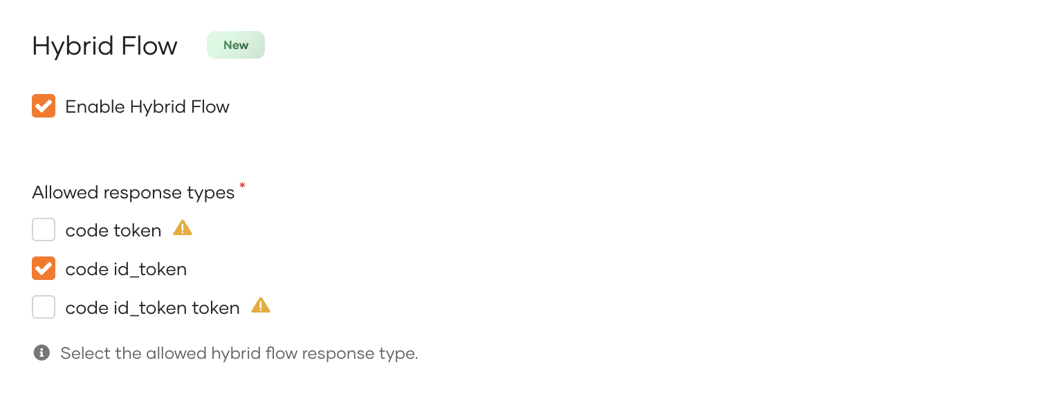 Implement login using the OIDC Hybrid Flow - WSO2 Identity Server
