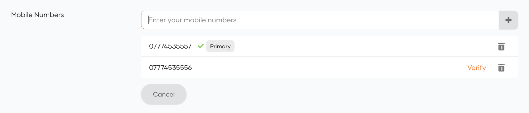 Mobile number update verification - WSO2 Identity Server